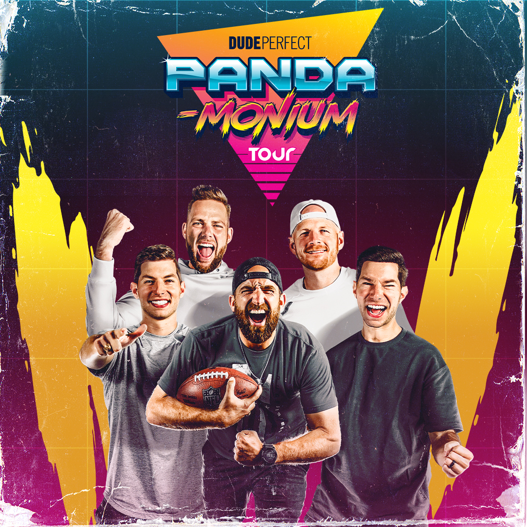 Dude Perfect PandaMonium Tour 2023 Dude Perfect PandaMonium Tour 2023
