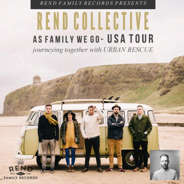 Rend Collective - As Family We Go - USA Tour 2016 - Detroit, MI 2016